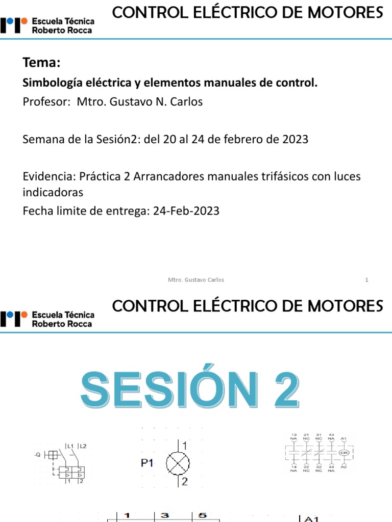 CEM Sesion2 20230220 | PDF | Relé | Informática