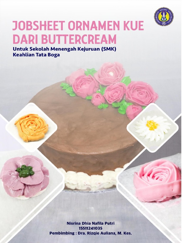 Nisrina - JOBSHEET ORNAMEN KUE DARI BUTTERCREAM | PDF