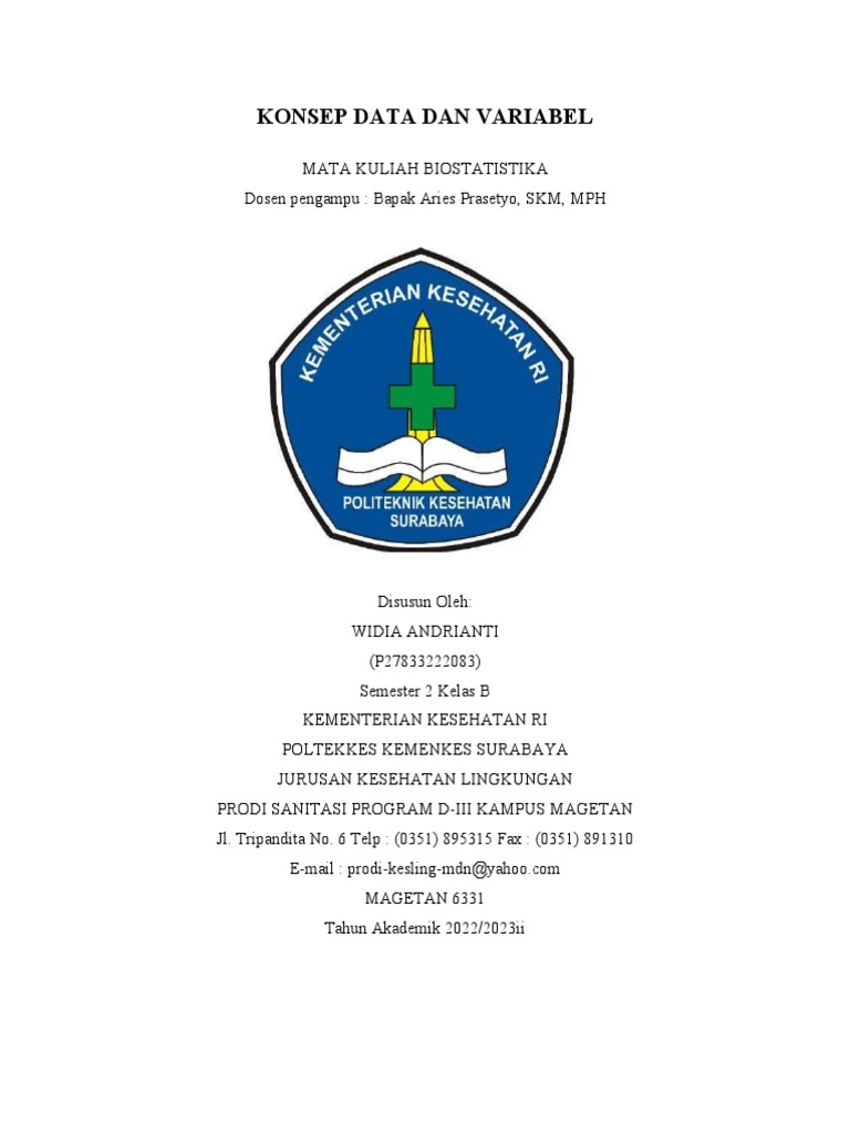Pengertian Data dan Variabel dalam Penelitian | PDF