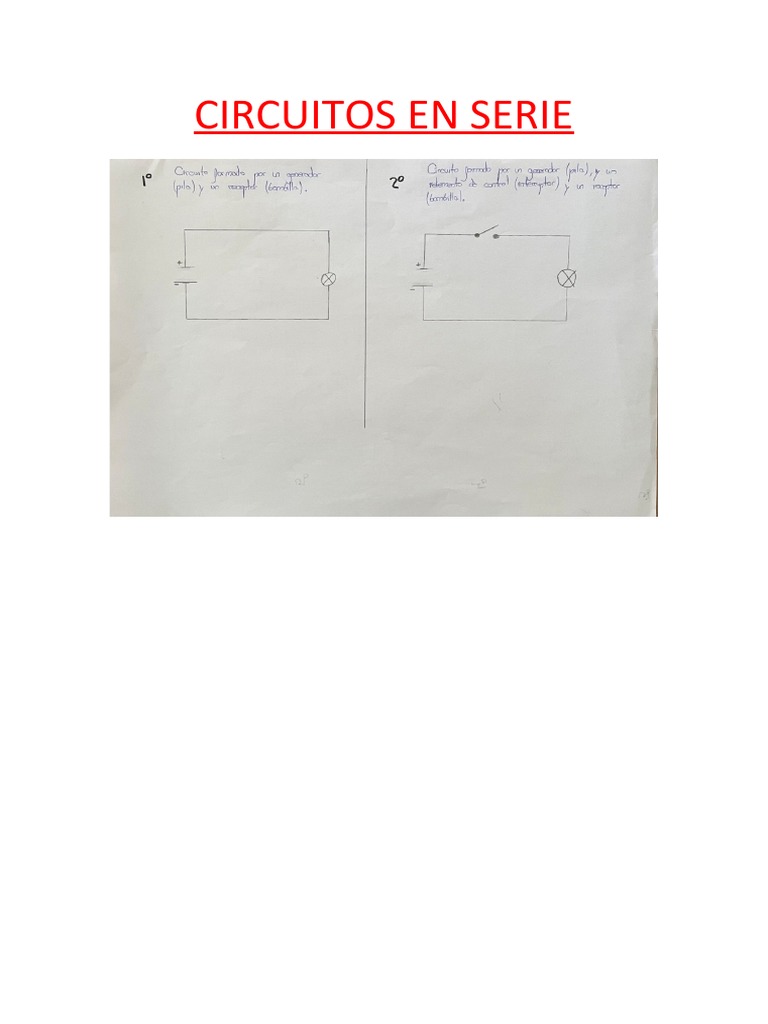 Circuitos en Serie | PDF