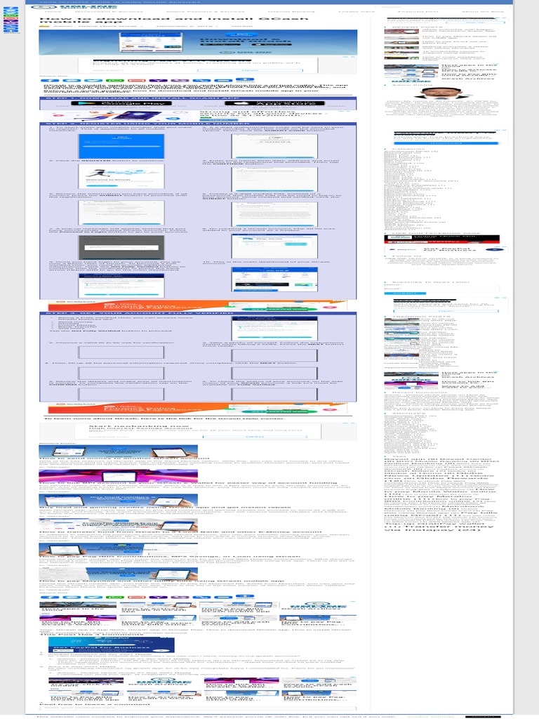 How To Download and Install GCash Mobile App - Online Quick Guide 2 PDF ...