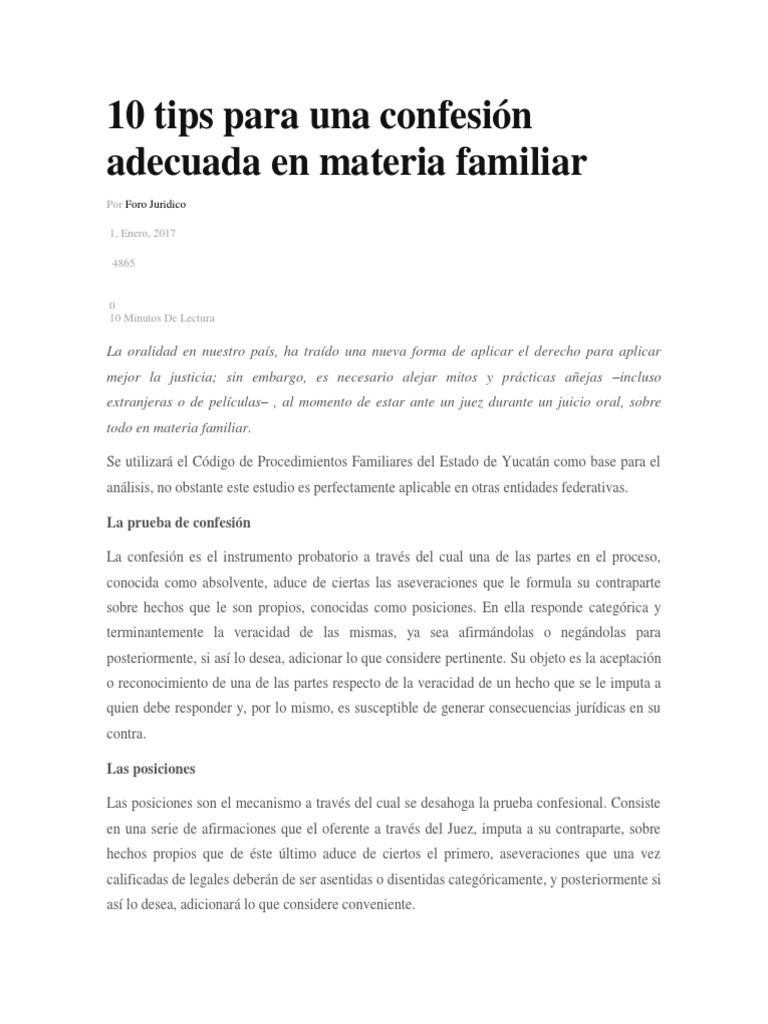 10 consejos para formular preguntas efectivas durante una confesión en ... 10 consejos para formular preguntas efectivas durante una confesión en ...