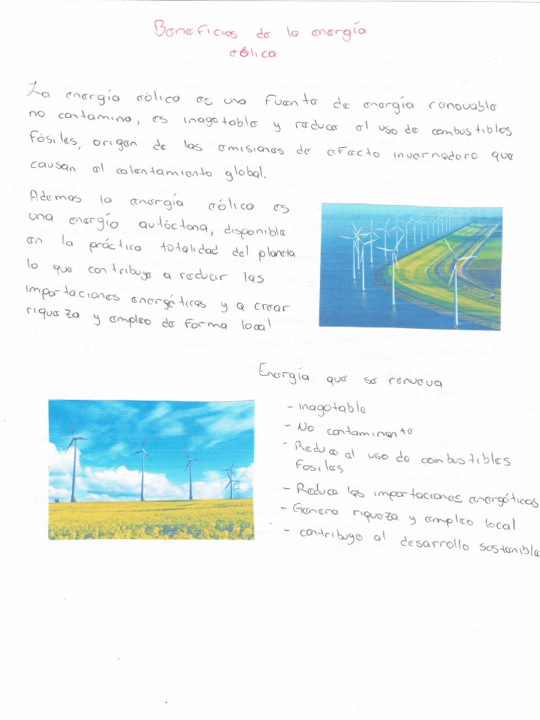 Beneficiosde Energia Eolica PDF | PDF Beneficiosde Energia Eolica PDF | PDF