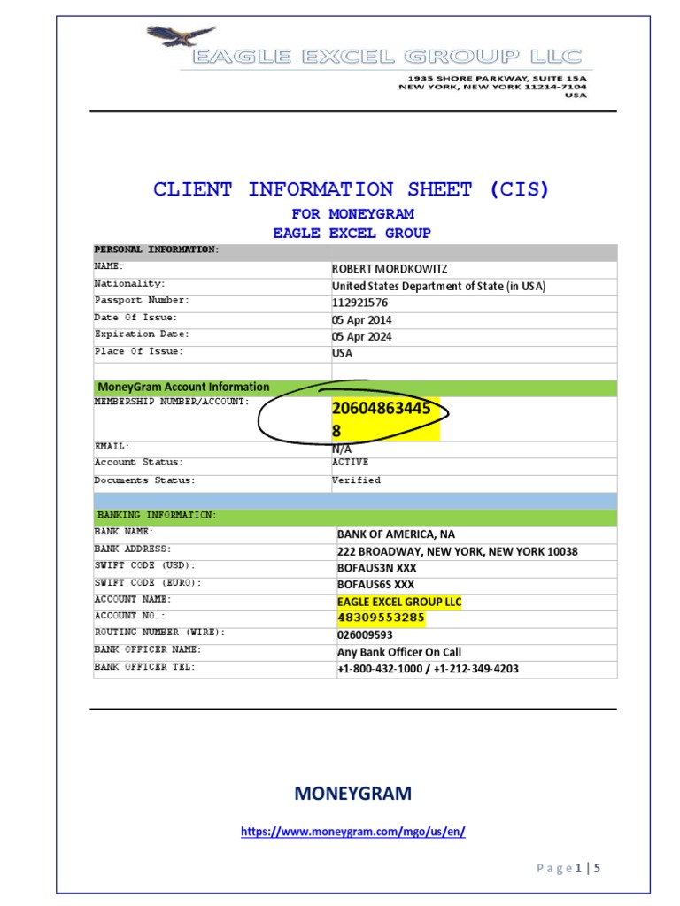 CIS MONEYGRAM, ROBERT - pdf-4 | PDF | Law