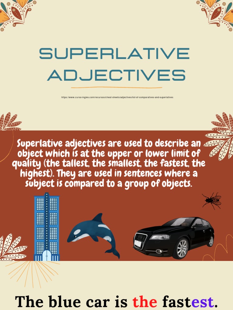 Superlative Adjectives | PDF