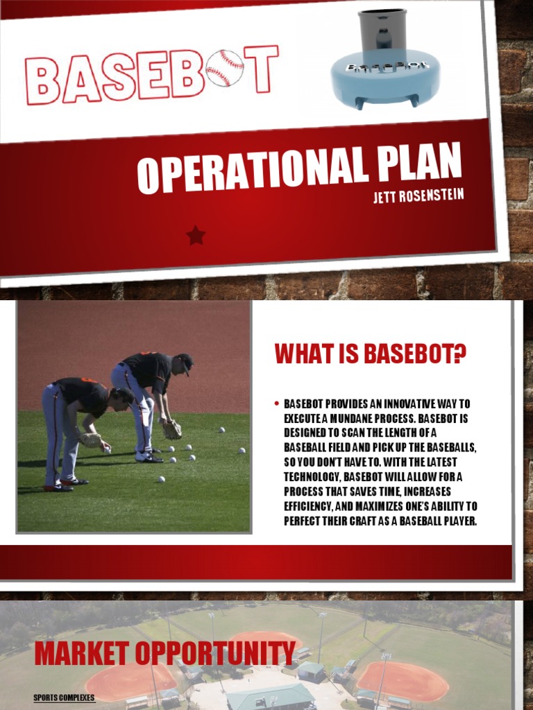 Basebot: Revolutionizing Baseball Efficiency | PDF | Logistics | Employment