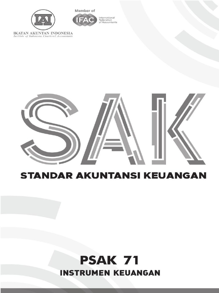 PSAK 71 - Instrumen Keuangan PDF | PDF