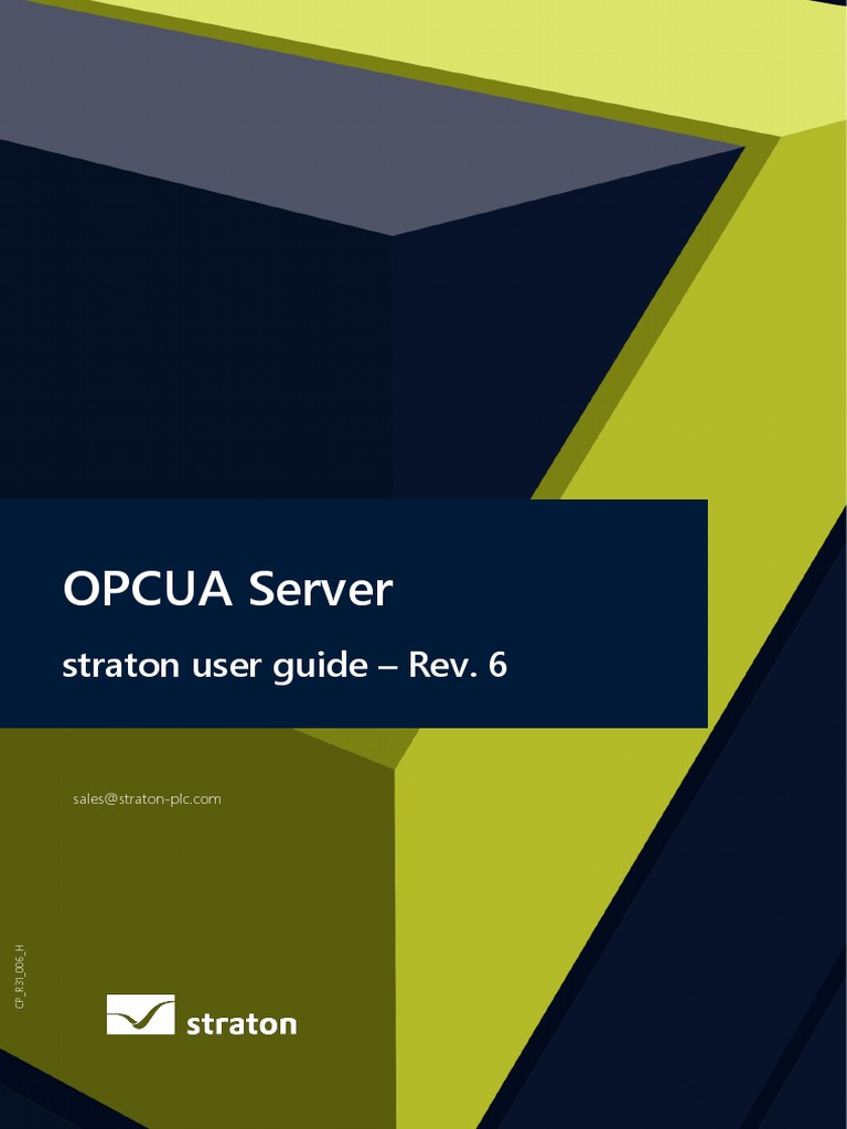 Straton OPC UA Server User Guide | PDF | Public Key Certificate | Software