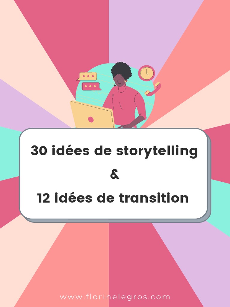 30 Idées de Storytelling Et 12 Idées de Transition | PDF