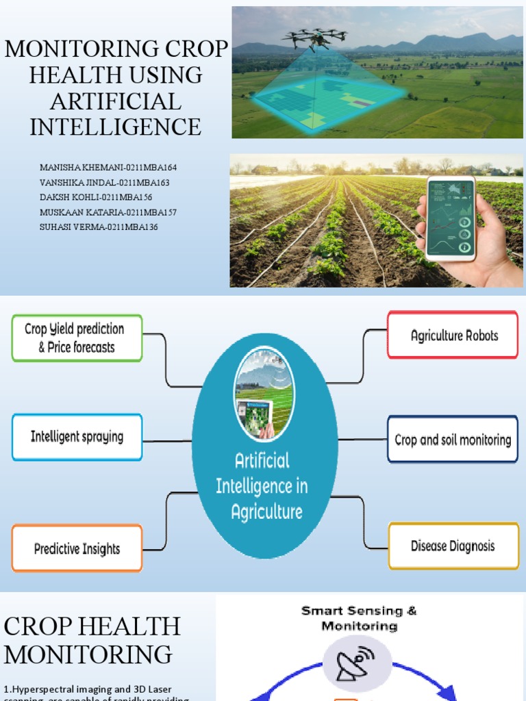 Monitoring Crop Health Using Artificial Intelligence Pdf