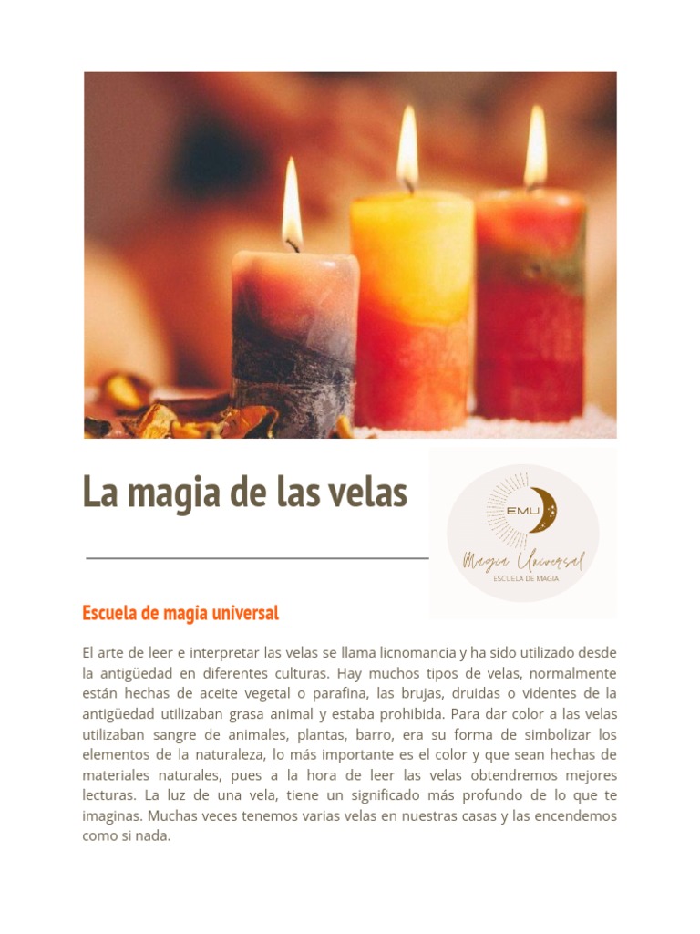 La Magia de Las Velas | PDF