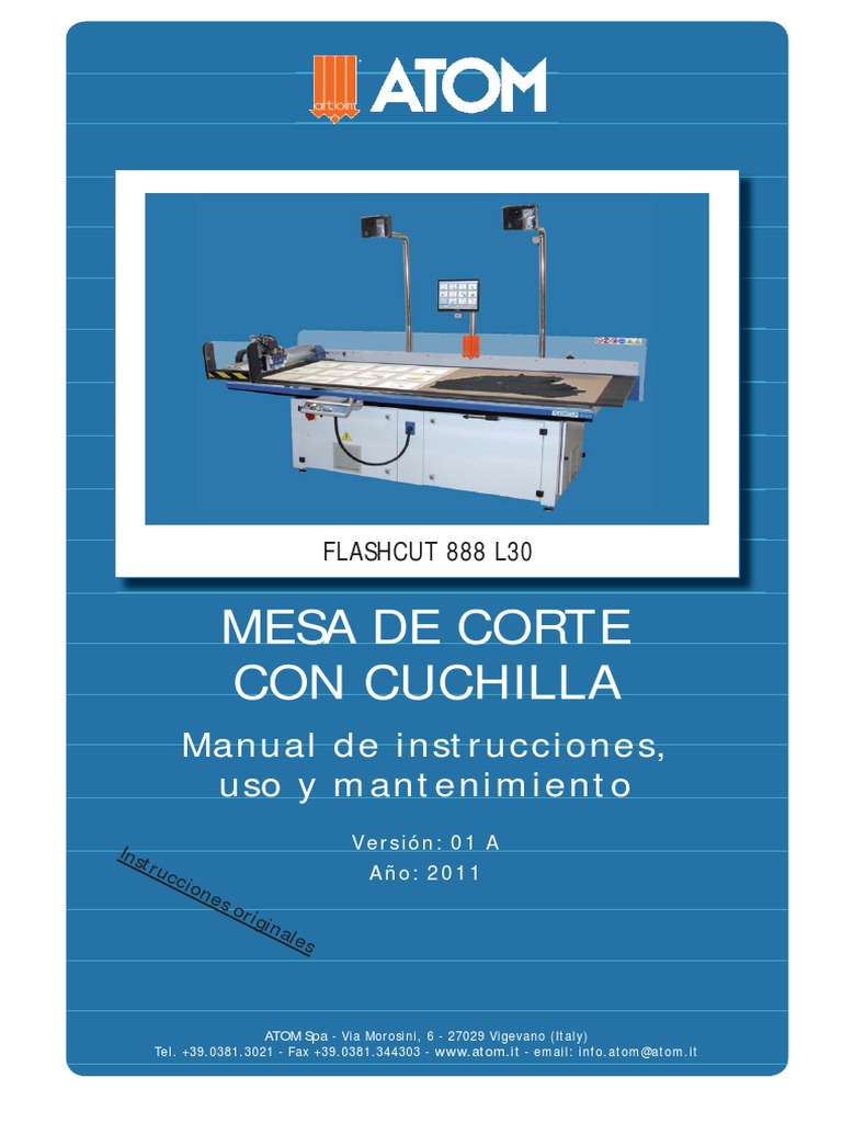 MANUAL-FC 888 - L30 - 01A - Spa | PDF | Riesgo | Compatibilidad ...