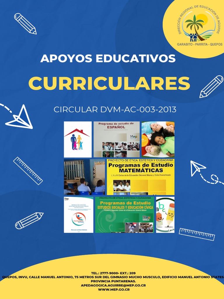 Estrategias de Apoyo Curricular Educativo | PDF | Evaluación | Plan de estudios