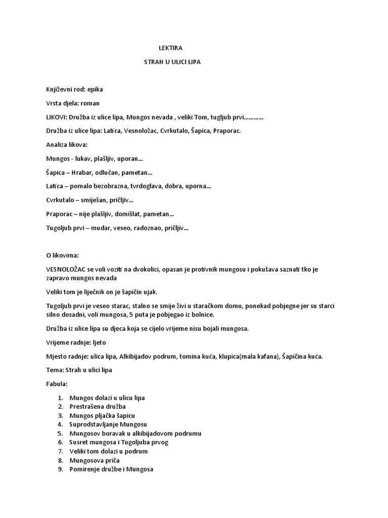 Domagoj HJ Lektira Prezentacija | PDF