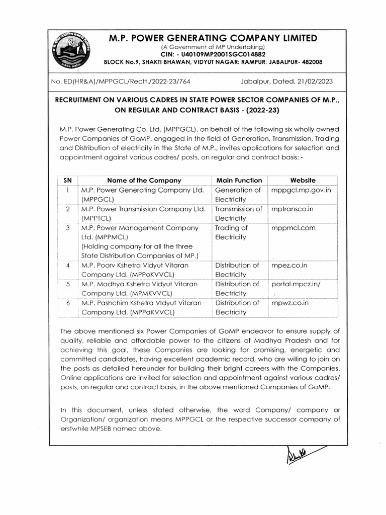 Rulebook Advt 764 21022023 PDF | PDF