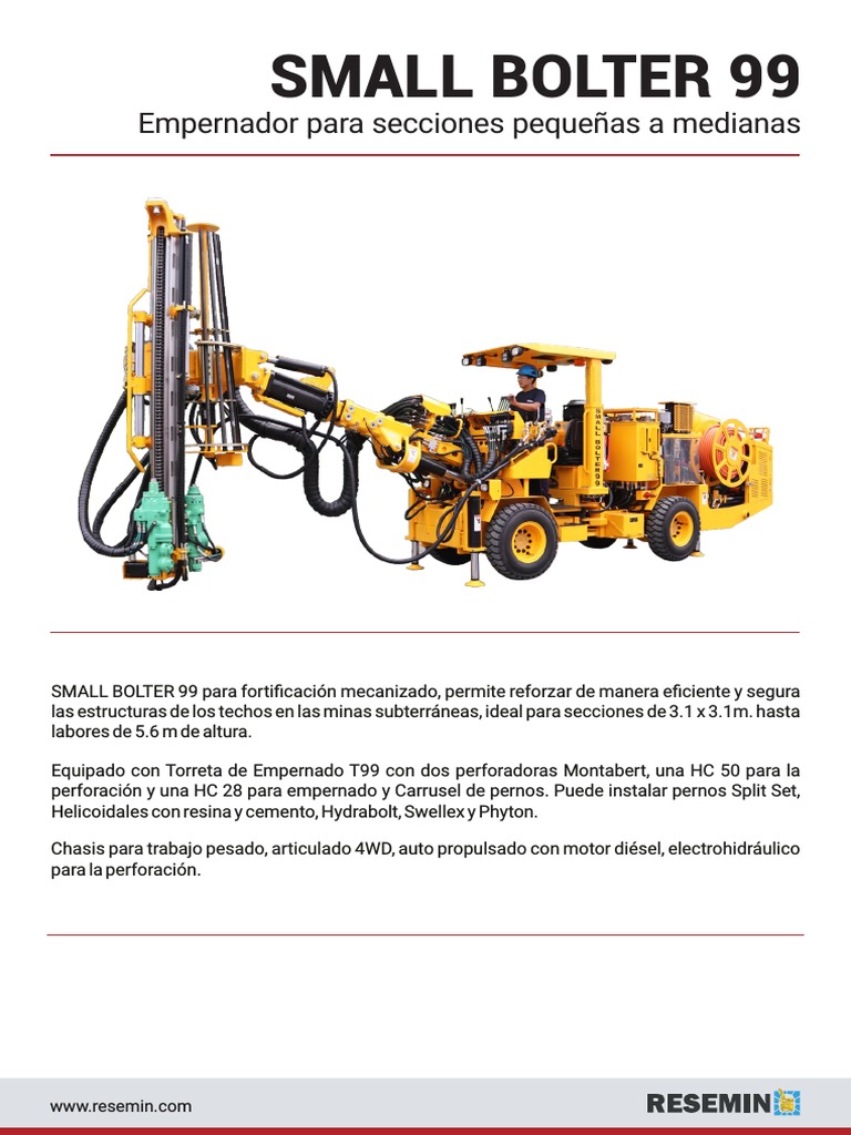 c5f8SMALL_BOLTER_99_(Español)_REV._190730 | PDF | Bienes manufacturados ...