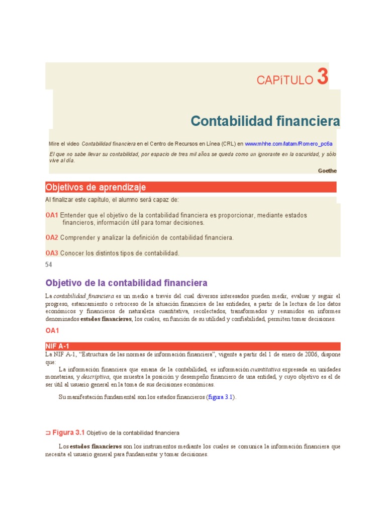 Capitulo 3 Libro Conta | PDF | Contabilidad | Contabilidad financiera
