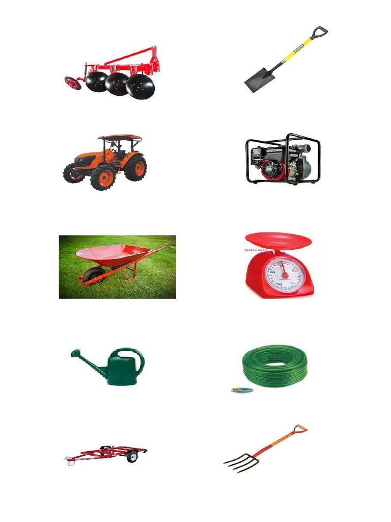 Essential Farm Tools and Implements | PDF