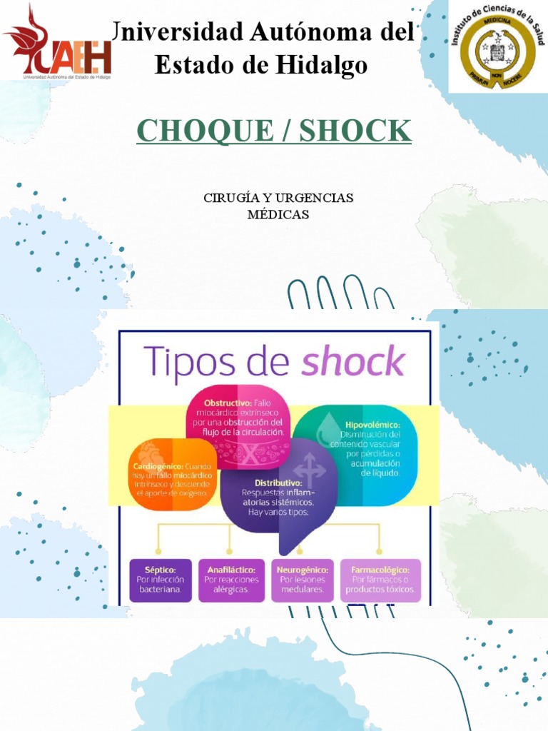 Choque Hipovolémico: Causas y Diagnóstico | PDF | Sistema ...