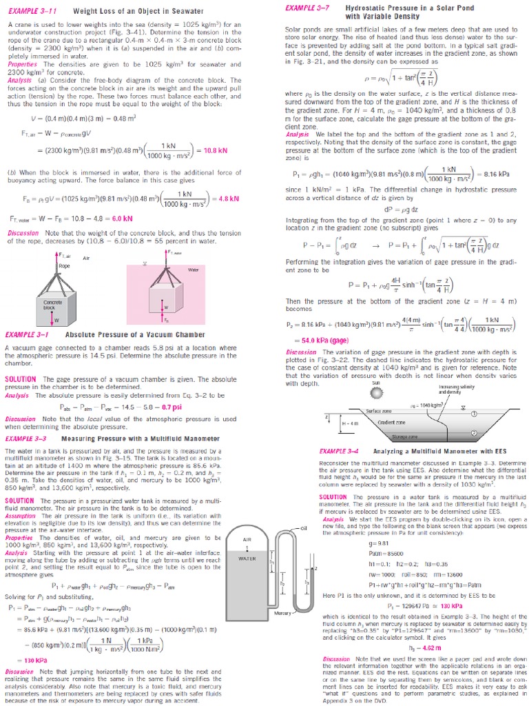 Example Mekflu Quiz 1 PDF | PDF