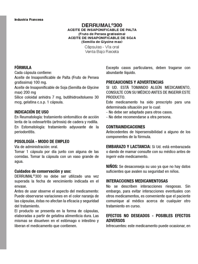 Derrumal Profesionales | PDF | Medicamentos con receta | Osteoartritis