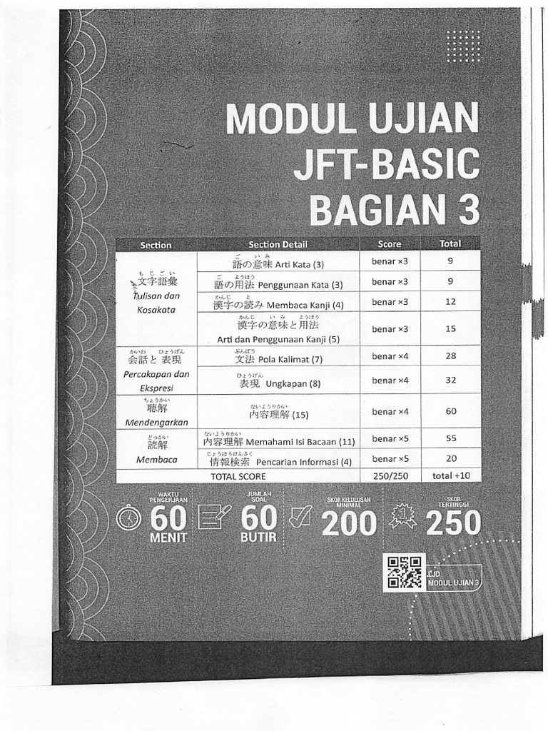 JFT Modul 3 | PDF