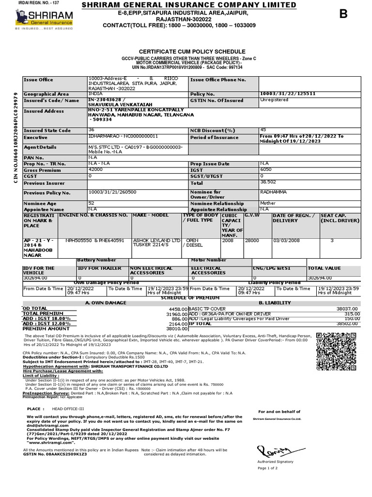 SplitPDFFile 1 PDF | PDF | Deductible | Insurance