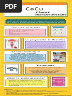 Triptico Cáncer Cervicouterino | PDF | Cáncer de cuello uterino | Cáncer