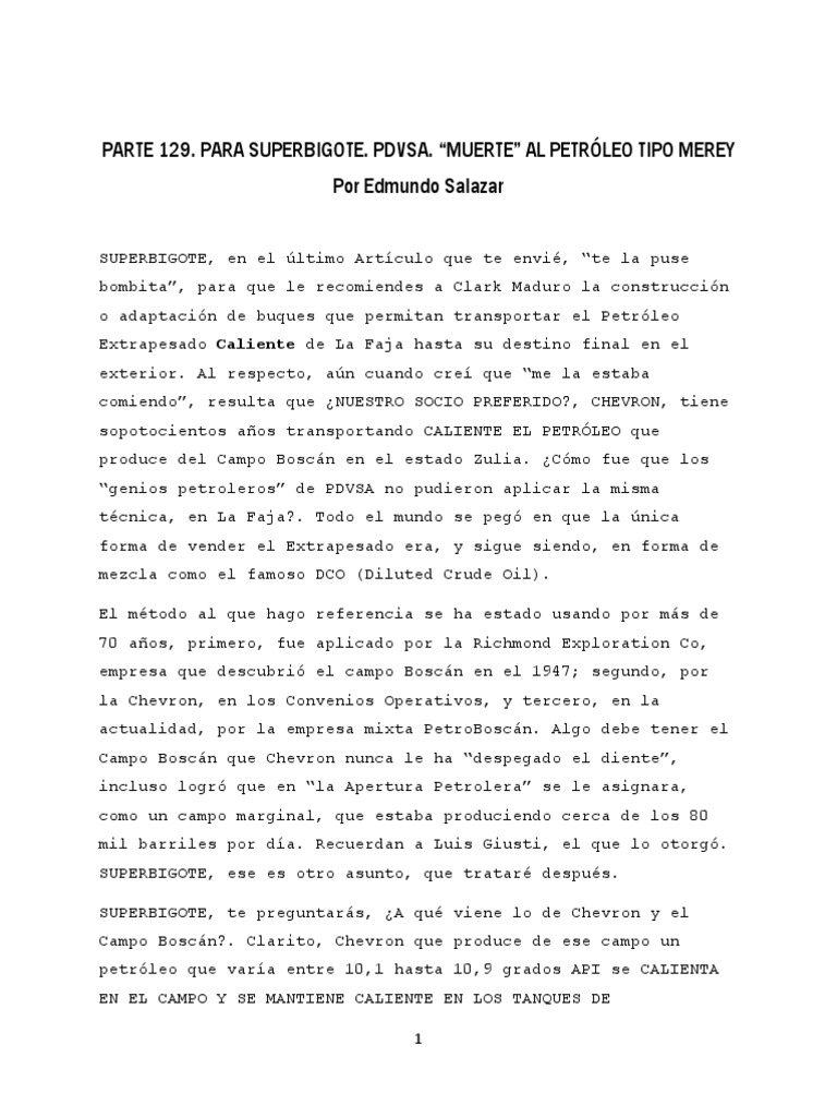 Transporte de Crudo Extrapesado Caliente | PDF | Petróleo ...