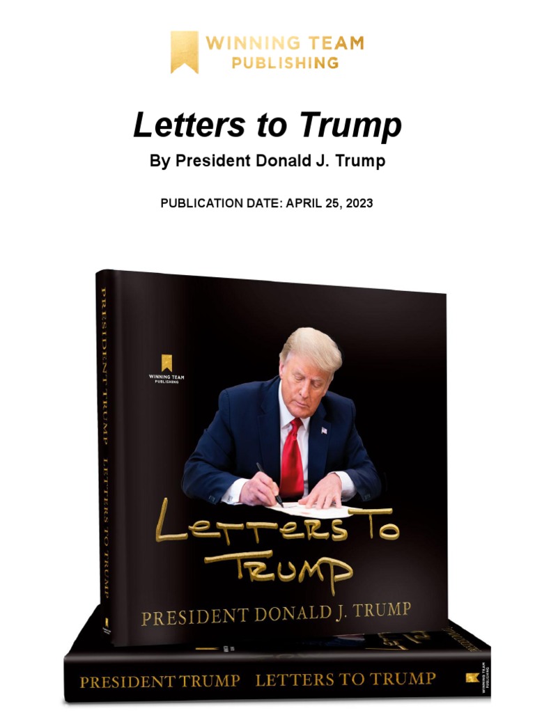 Letters to Trump: A Historical Collection | PDF | History | Mystery ...