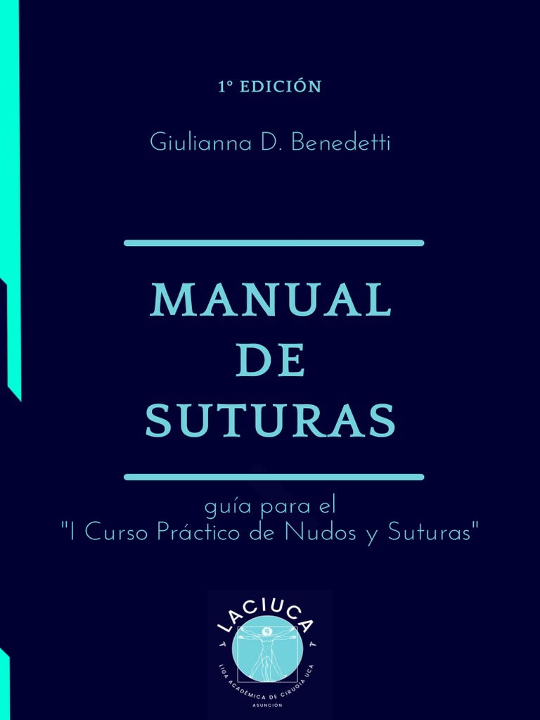 Material Teórico - I Curso Practido de Nudos y Suturas PDF | PDF | Sutura Quirúrgica