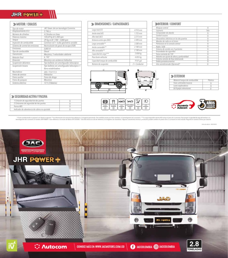 JHR POWER + Baja | PDF | Transporte | Bienes manufacturados