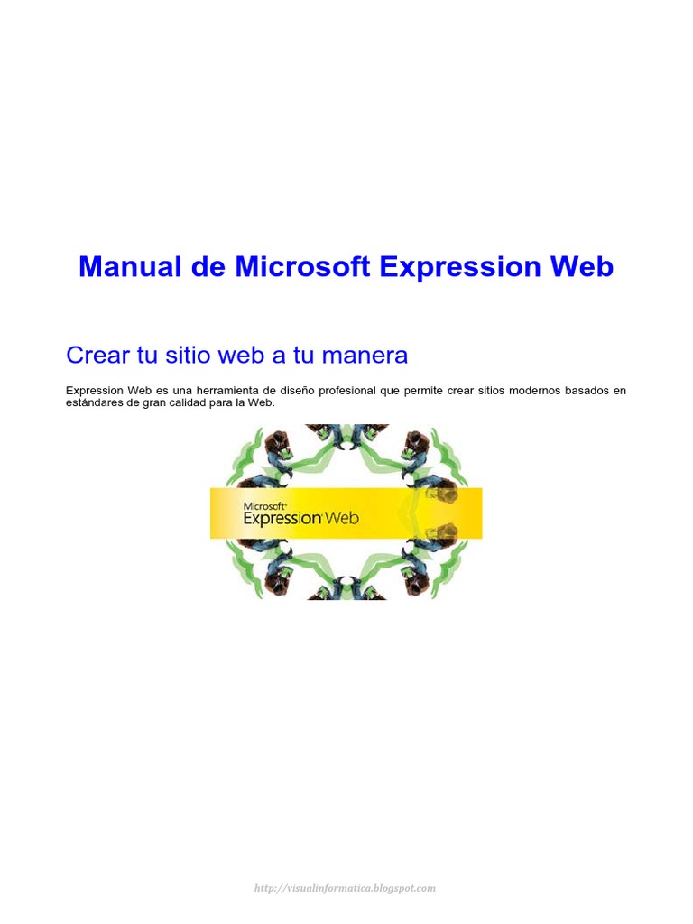 Diseño Web con Microsoft Expression | PDF | Red mundial | Internet y web
