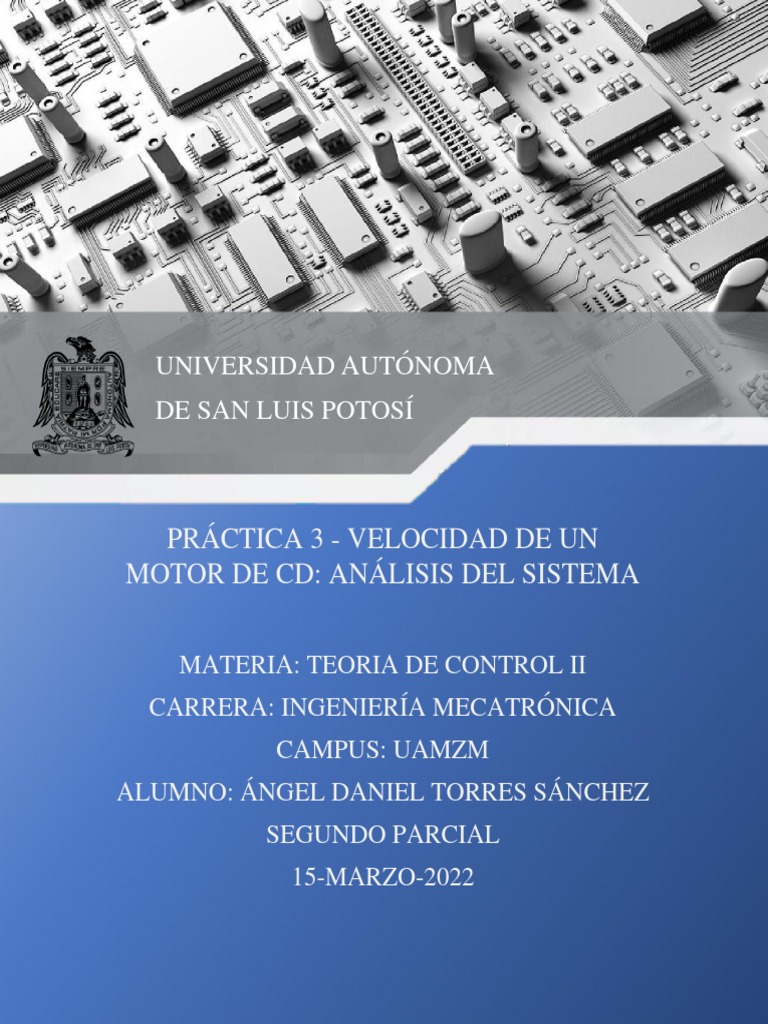 Analisis de Motor CD Teoria de Control | PDF | Software | Análisis numérico