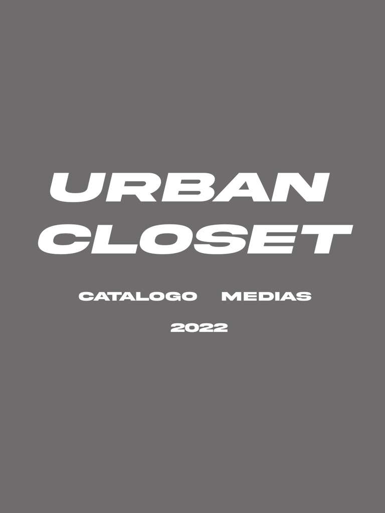 Catálogo de Medias Urban Closet 2022 | PDF