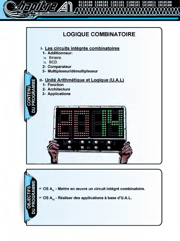 Automatique Logique Combinatoire | PDF