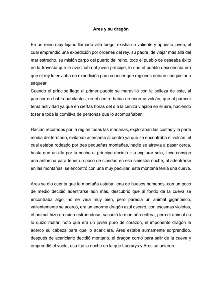 Ares y Su Dragón | PDF | Historia