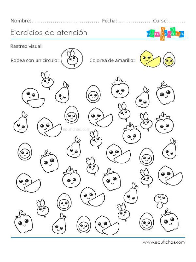 Ejercicio De Atención4 Pdf