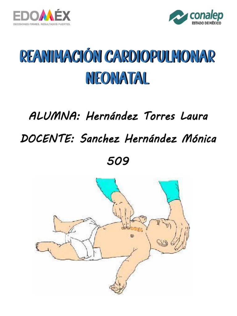 RCP Neonatal PDF | PDF | Reanimación cardiopulmonar | Medicina CLINICA