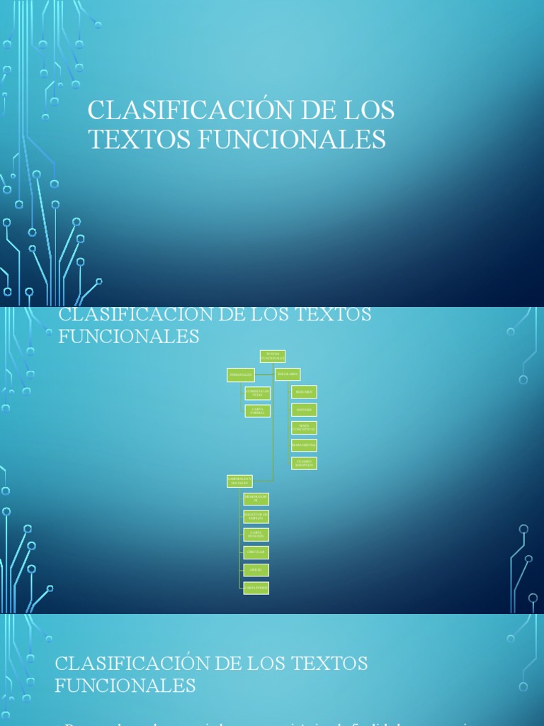 Clasificación de Los Textos Funcionales | PDF | Información | Cognición