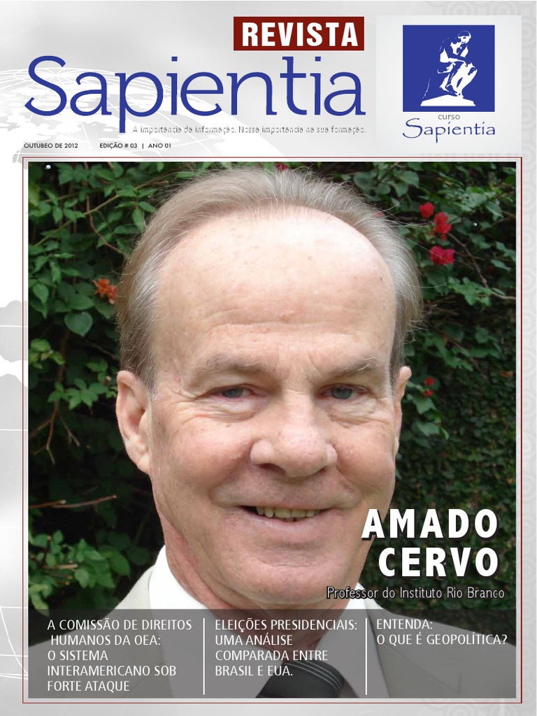 Revista Sapientia: Edição de Outubro 2012 | PDF | Brasil | Eleições