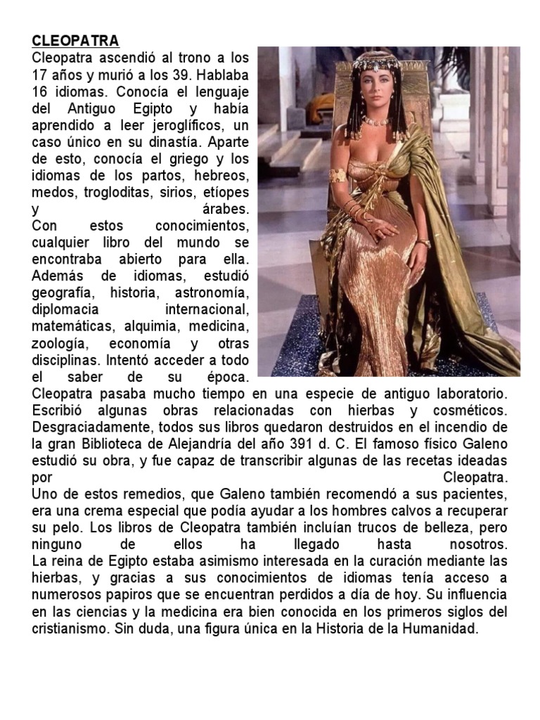 Cleopatra | PDF