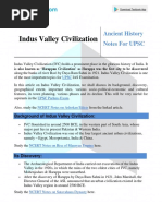 Indus Valley Civilisation - Study Notes | PDF