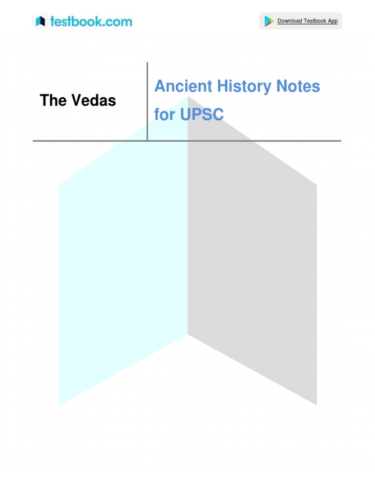 The Vedas Upsc Ncert PDF 5b8631f5 | PDF | Vedas | Supernatural Books