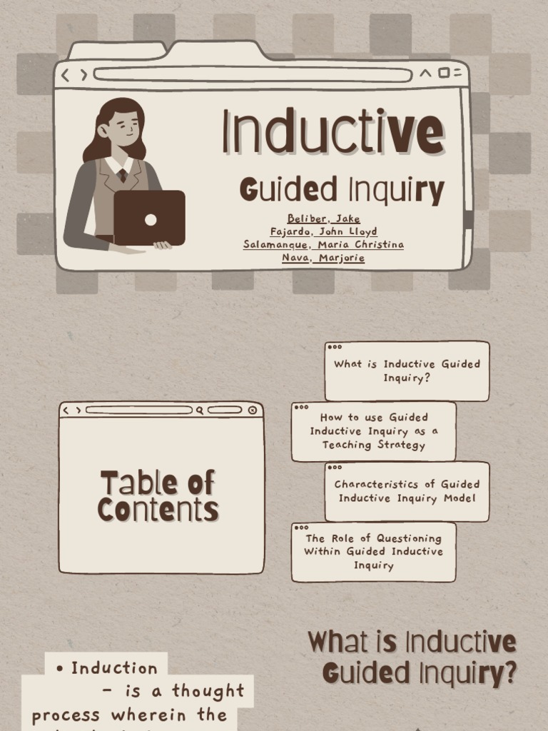 Inductive Guided Inquiry | PDF | Inquiry | Inductive Reasoning