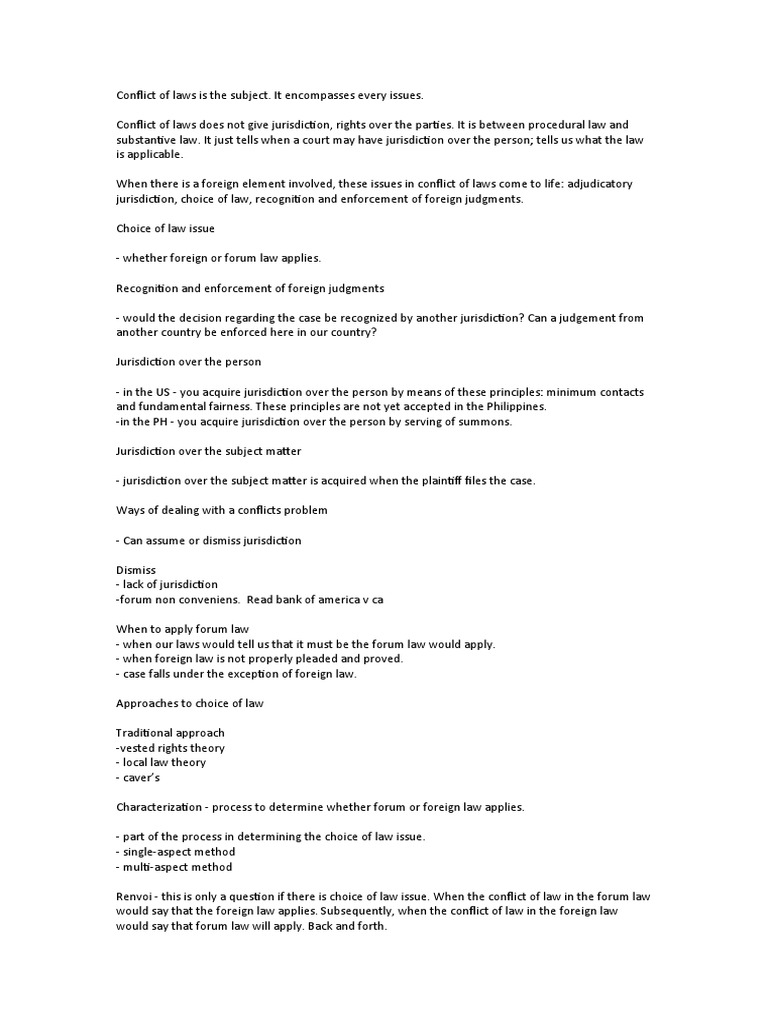 COL Notes | PDF
