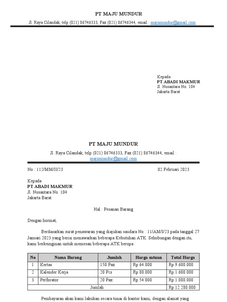 Surat Semi Block Style Alysia Az-Zahra | PDF