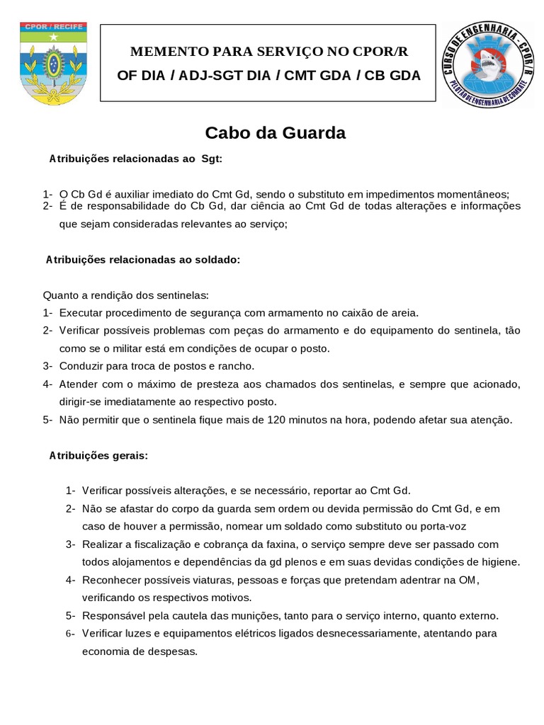4) CB Gda CPOR | PDF