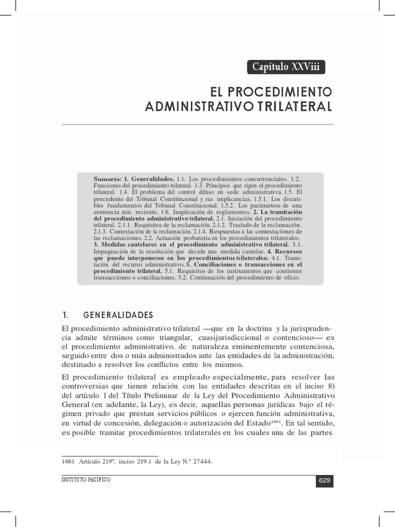 Procedimiento Trilateral - Guzmán-Napurí | PDF | Jurisdicción | Debido al proceso