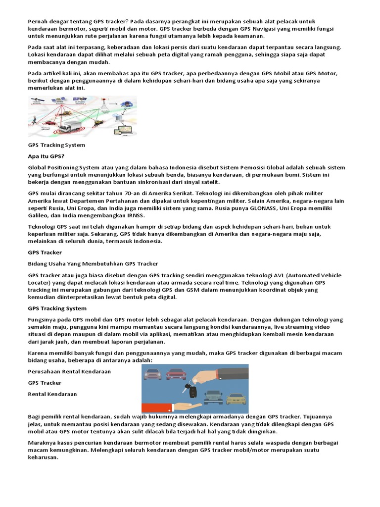 GPS Traker | PDF